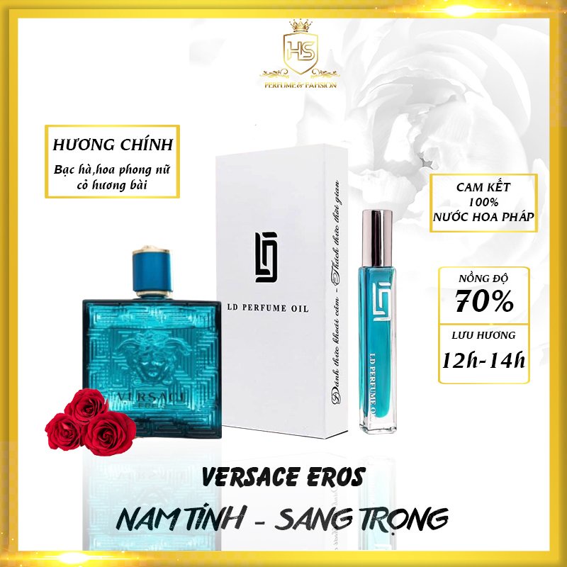Mua Versace eros Nam - Dầu Thơm LD Perfume OIL Dạng Xịt Mùi Hương Nam ...