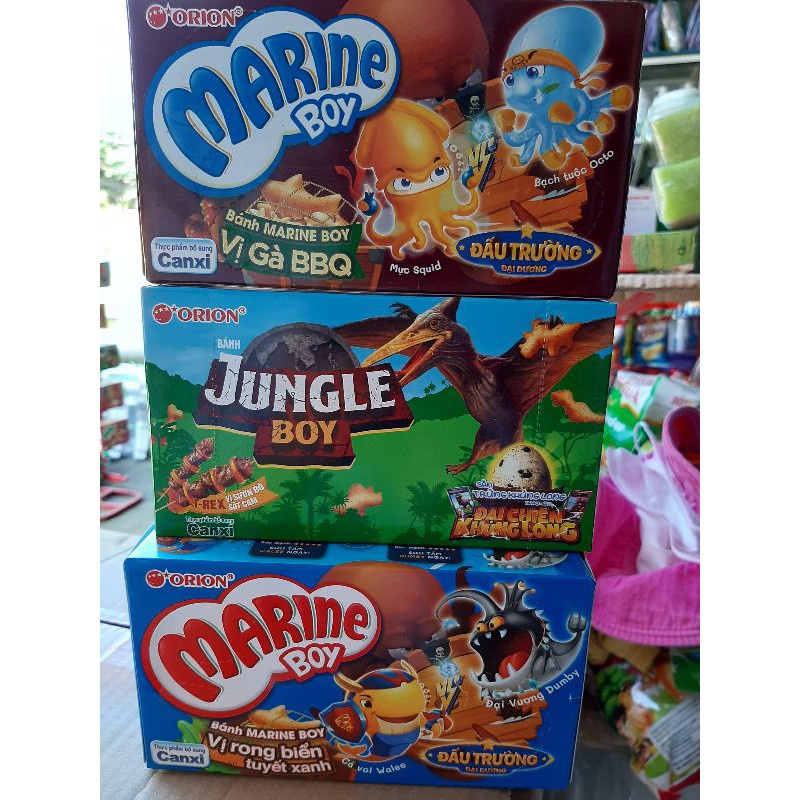 Bim Cá Marine Boy Đủ Vị Hộp 35Gr - MixASale