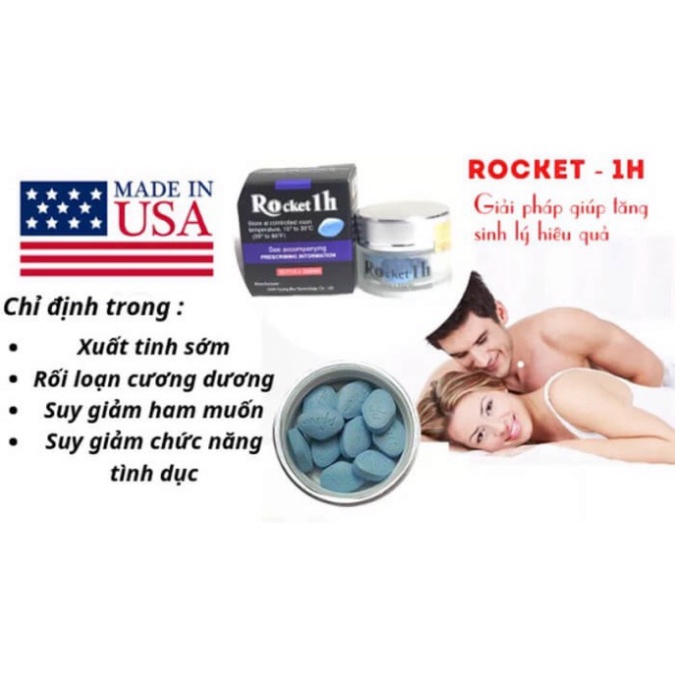 Mua Rocket 1H Hộp 10 Viên | Sản Phẩm Hỗ Trợ Sinh Lý Nam Giới - Cho Mọi Cuộc Yêu Viên Mãn Hoàn ...