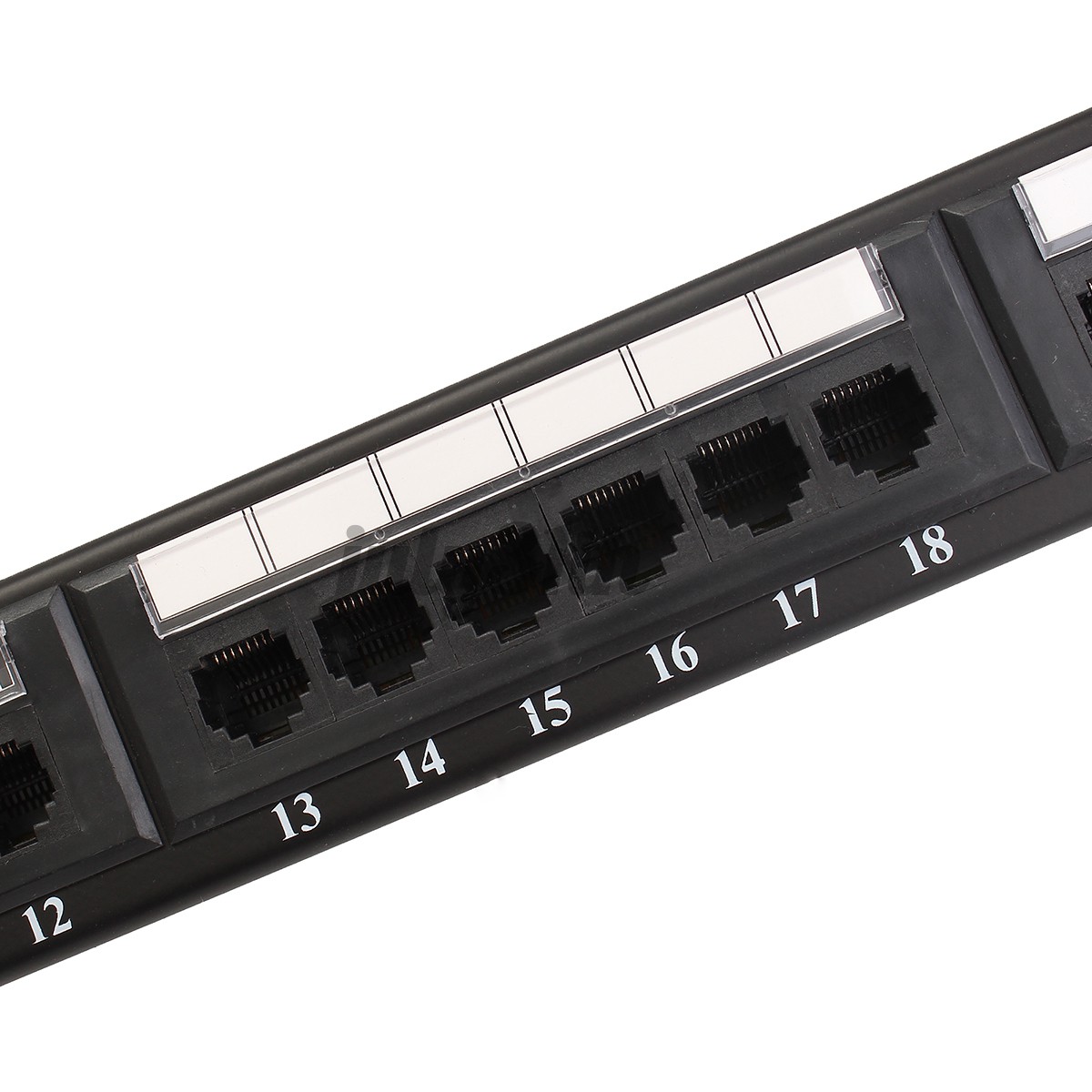 24 Port CAT6 RJ45 110 Network Ethernet Rack Mount 1U 1RU One Space ...