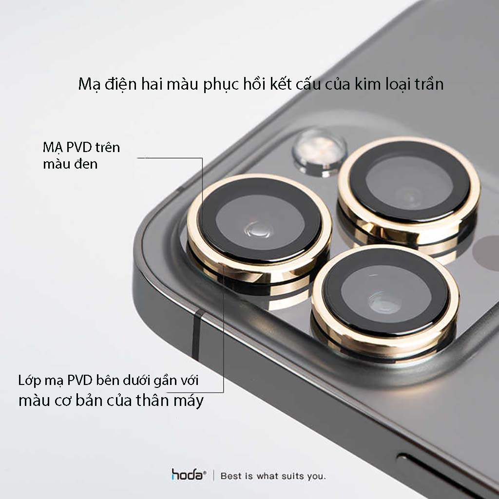 Mua Kính cường lực Hoda Sapphire Lens đạt chuẩn Mohs Hardness 9 viền ...