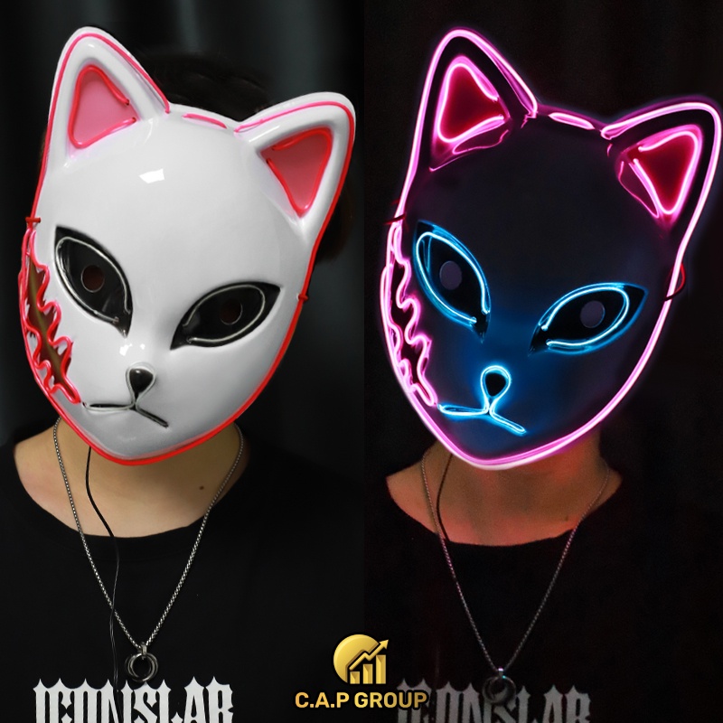 Mua Mặt nạ Cáo Hồ ly Anime Nhật Bản cosplay Ghost Slayer Thanh Gươm ...