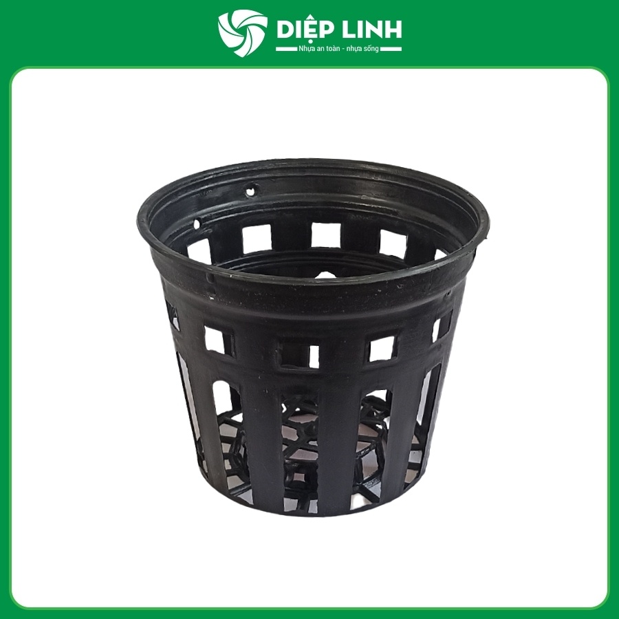 Chậu nhựa trồng lan size 12 | Combo 10 cái | Nhựa Diệp Linh | DIELI ...