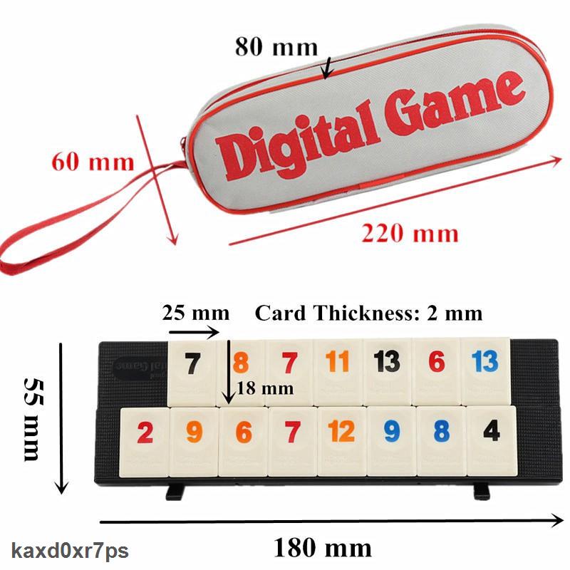 Mua Chính Hãng Rummikub Board game | Bộ trò chơi Rummy Mạt chược Israel ...