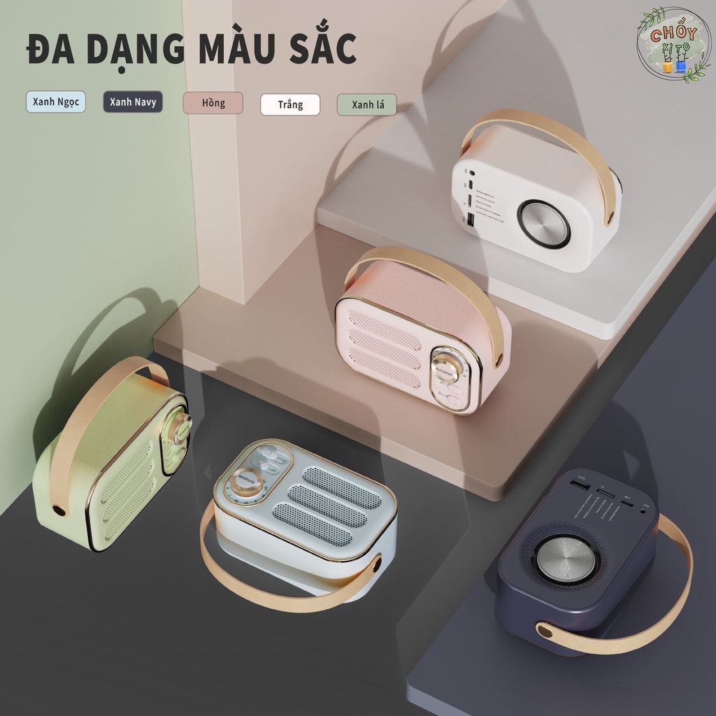 Mua [Siêu chất] Loa bluetooth mini xách tay CHỒY DW13 - loa nghe nghạc ...