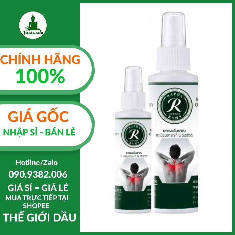 Dầu Rapha Thái Lan chai lớn 100ml | Shopee Việt Nam