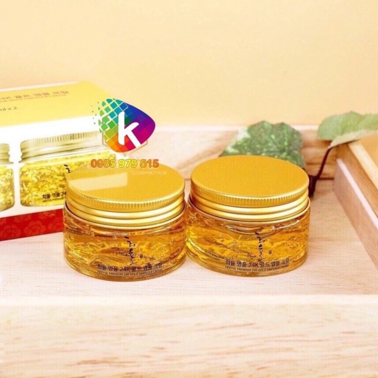 Kem dưỡng Vàng Collagen Căng Bóng Labelage Hee Yul Premium Gold cream ...
