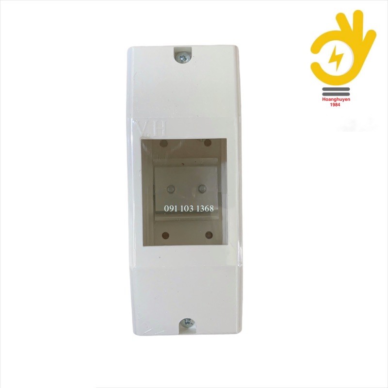 Hộp CB 2P gắn nổi | Shopee Việt Nam