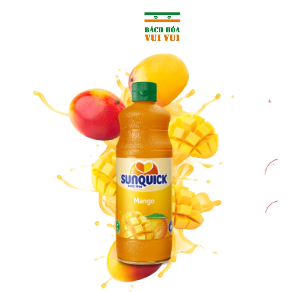 Nước ép xoài Sunquick Mango Juice 840ml đẹp da tốt cho sức khỏe | Shopee Việt Nam
