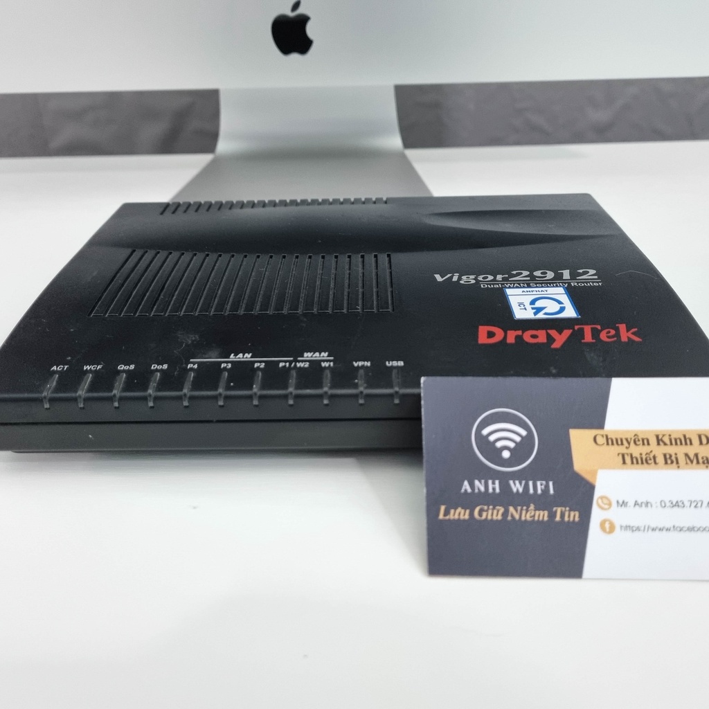 Mua Cân bằng tải Draytek 2912 không bao gồm adapter giá rẻ nhất | TecKi.Vn