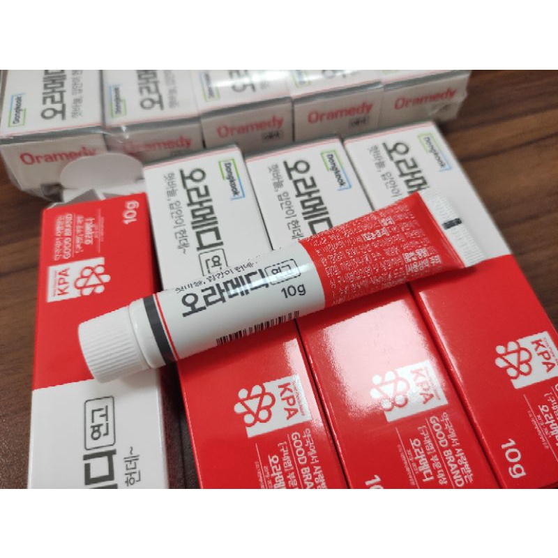 Thuốc bôi nhiệt miệng Oramedy Hàn Quốc tuyp 10g | Shopee Việt Nam