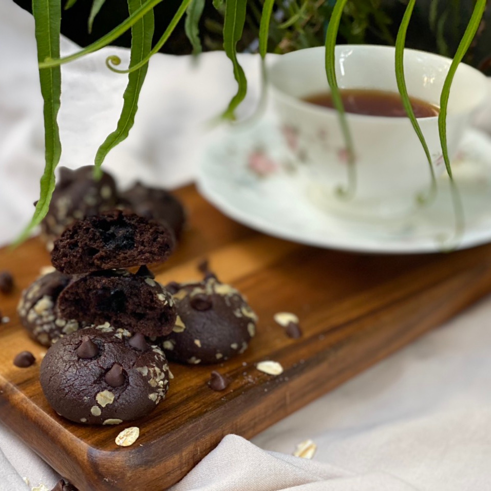 Mua Bánh socola Cookie Chocolate Yến mạch ăn vặt giảm cân ăn kiêng eat ...