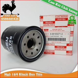 Lọc nhớt. lọc dầu dộng cơ xe Isuzu Dmax (Mã: 8981650710) KIRIN | Shopee ...