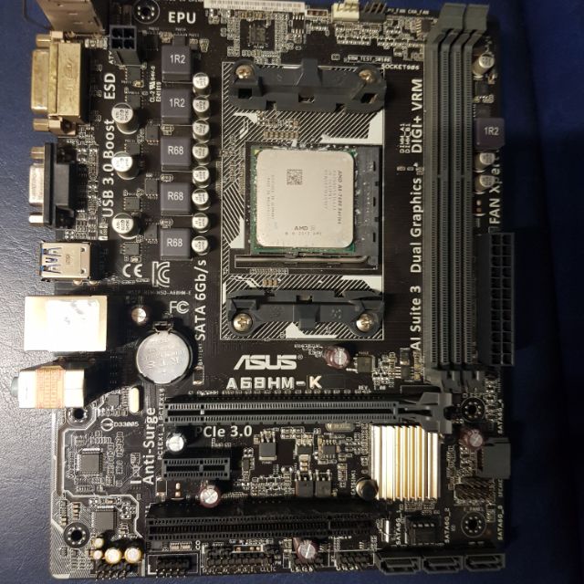 COMBO MAIN ASUS A68+ CPU A8 7600 | Shopee Việt Nam