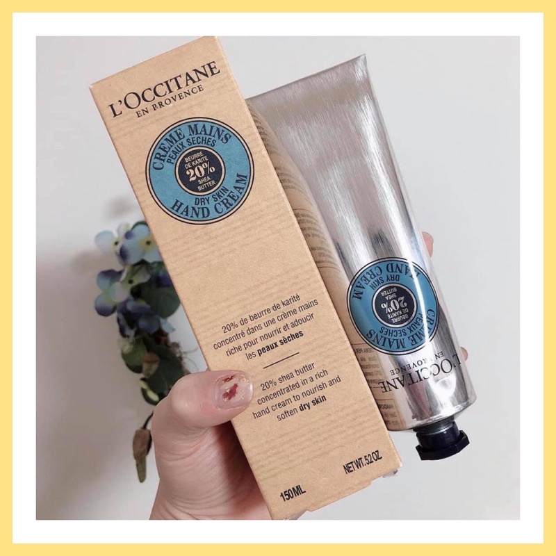 Kem tay L’occitane Shea Butter Hand Cream 150ml | Shopee Việt Nam