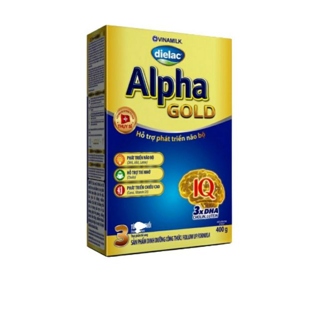 Sữa dilac alpha gold 3-400g | Shopee Việt Nam
