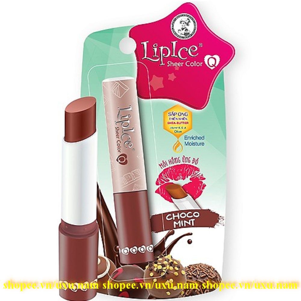 Mua Son Dưỡng Lipice Sheer Color Q 2.4g Choco Mint Hương Socola Bạc Hà ...