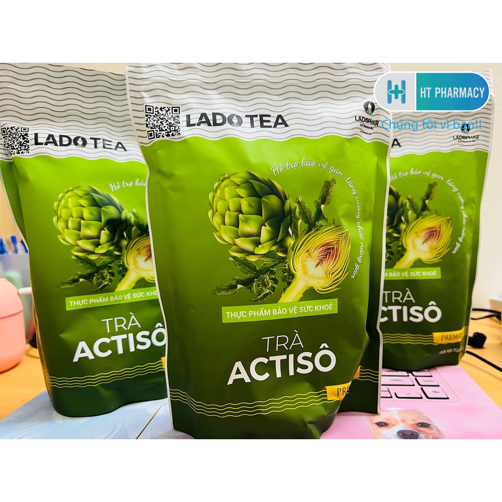 Mua Trà Atiso túi lọc Actiso Đà Lạt Ladophar (100 gói), món quà sức ...