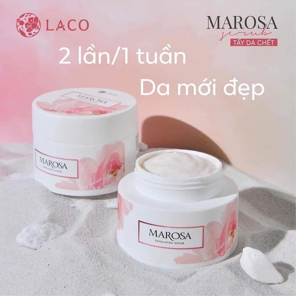Tẩy da chết Laco Marosa không chứa cồn, không khô da 80gr | Shopee Việt Nam