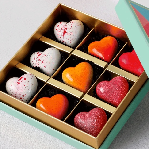 Mua Hộp quà tặng Socola tươi đủ vị 9, 15, 16, 24, 36 viên trang trí ...