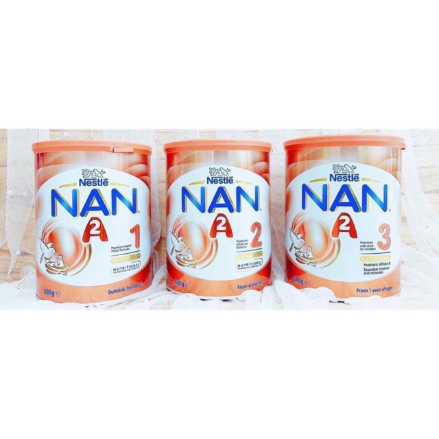 Sữa Nan A2 Úc 800g [ Đủ số 1-2-3] | Shopee Việt Nam