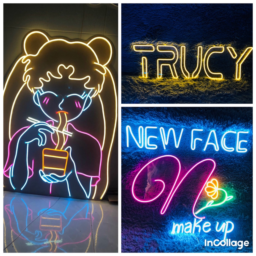 Đèn led neon trang trí Studio (nhận thiết kế làm theo yêu cầu) | Shopee ...