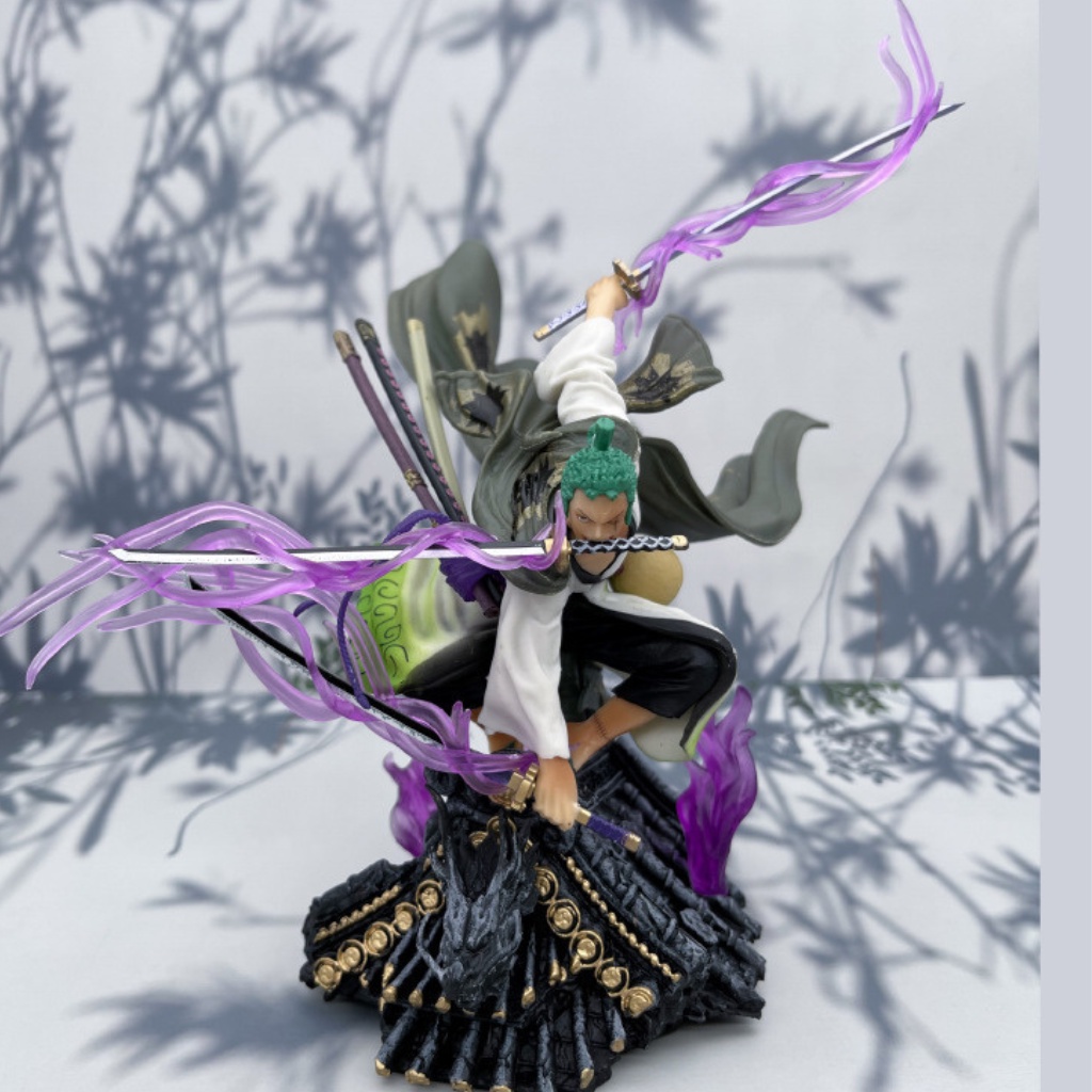 Mua Mô hình one piece Rozo Wano quốc mặc kimono trên mái nhà cao dùng ...