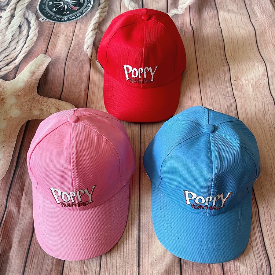 Mũ lưỡi trai Poppy playtime nhiều màu cực chất dành cho bé trai bé gái ...