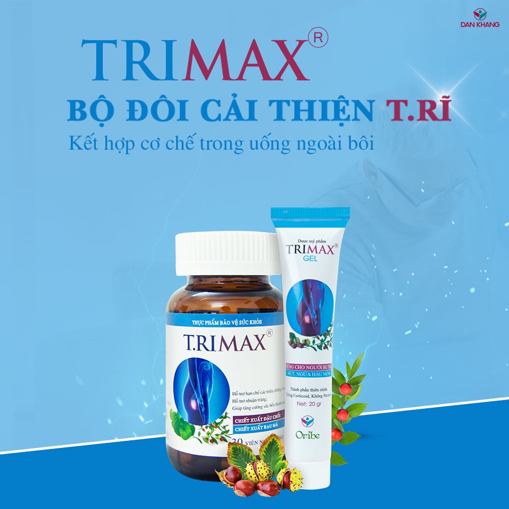 Mua Viên Uống Hỗ Trợ Co Thắt Búi Trĩ Trimax Hủ 30 Viên Nguyên Liệu Từ ...