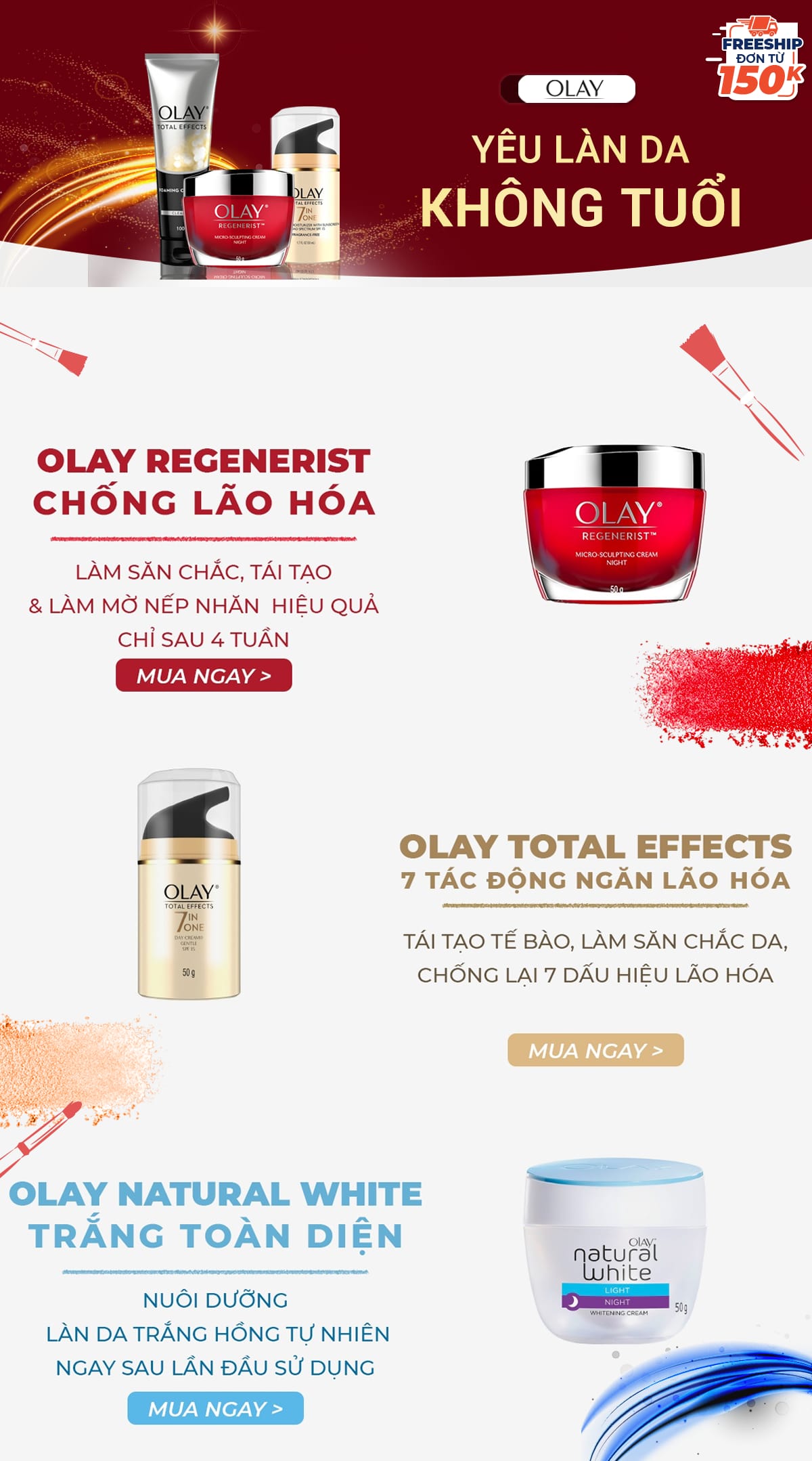 Olay - Gian Hàng Chính Hãng, Cửa hàng trực tuyến | Shopee Việt Nam