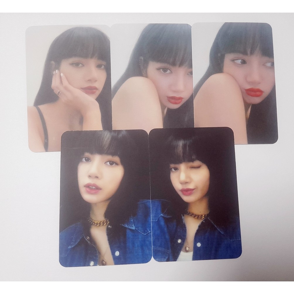 Bộ ảnh photocard fanmade BLACKPINK LISA The Album How You Like That ...