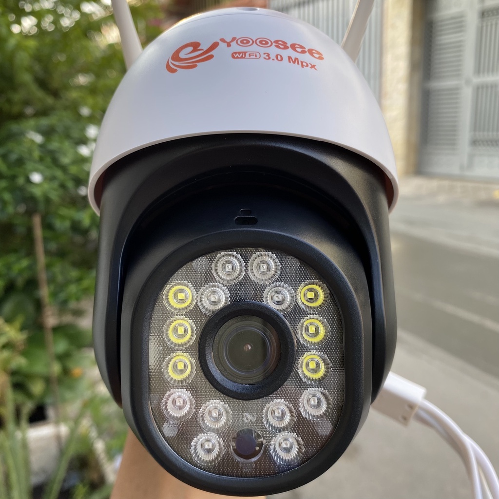 Mua CAMERA IP WIFI PTZ YOOSEE MINI 16 LED logo 3.0Mps - Chống nước Xoay ...
