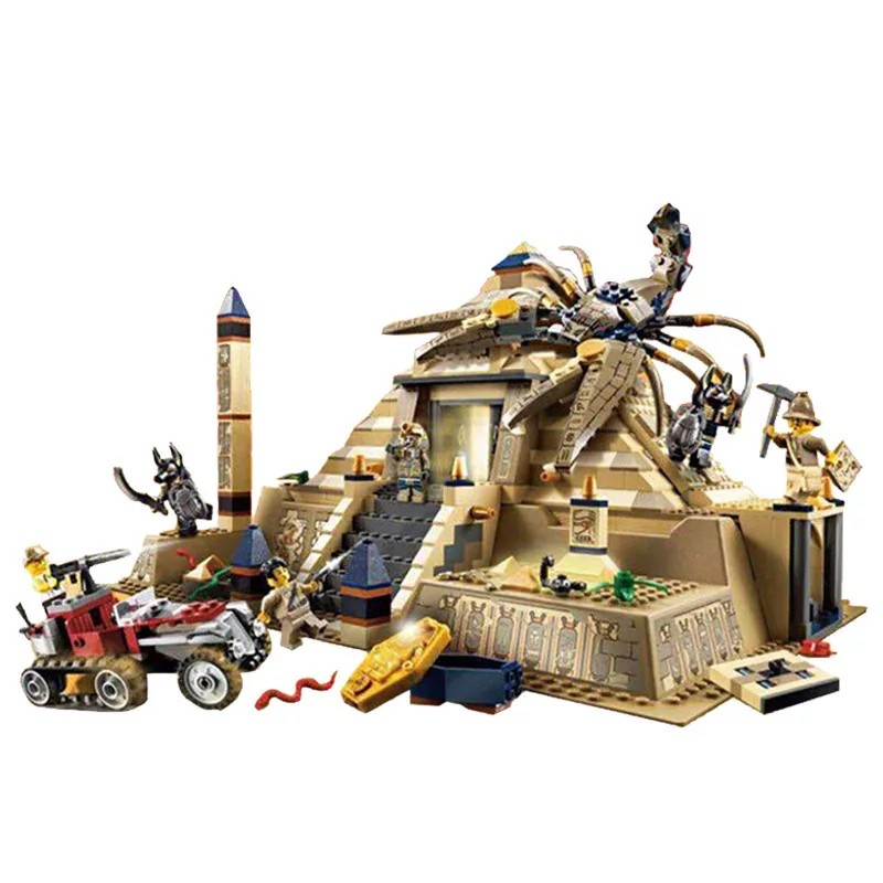 Lego 7327 Egypt Pharaoh Series Scorpion Pyramid Seeks 827Pcs Lepin ...