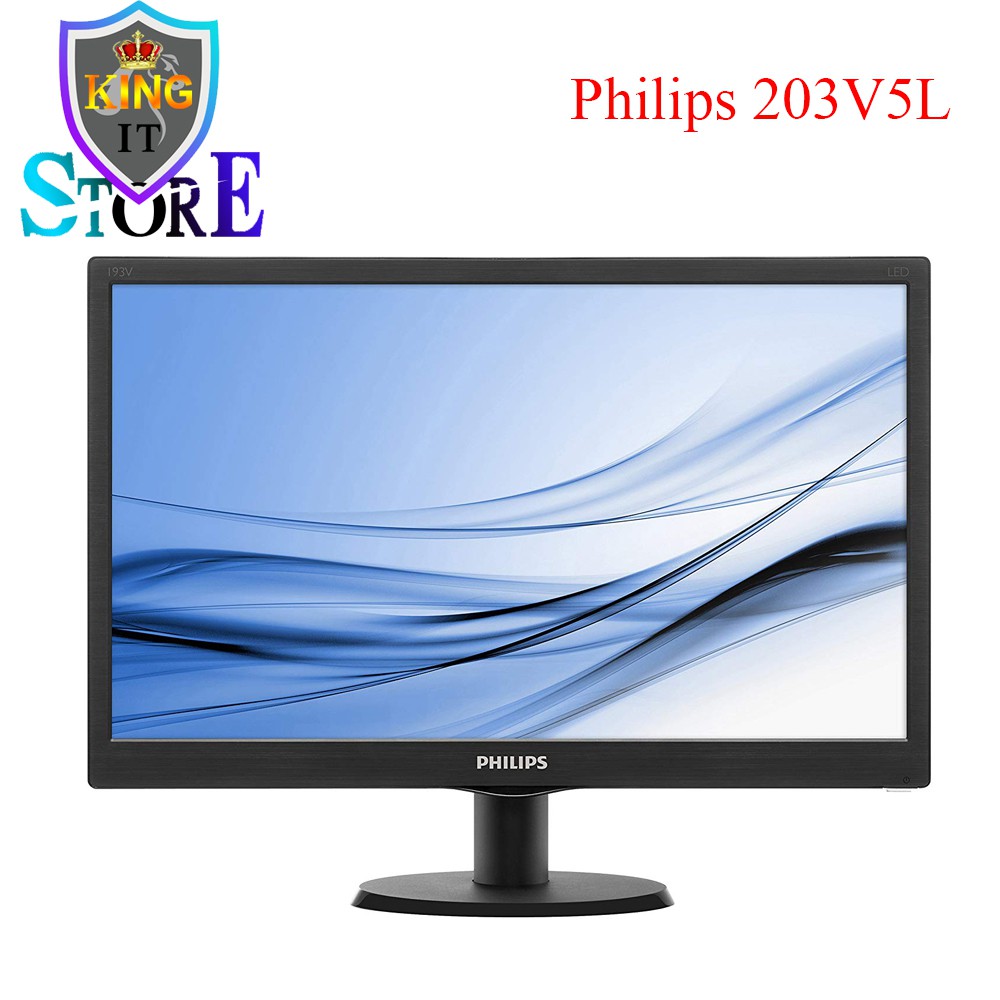 Màn hình vi tính 20" LED Philips VGA 203V5L chính hãng | Shopee Việt Nam