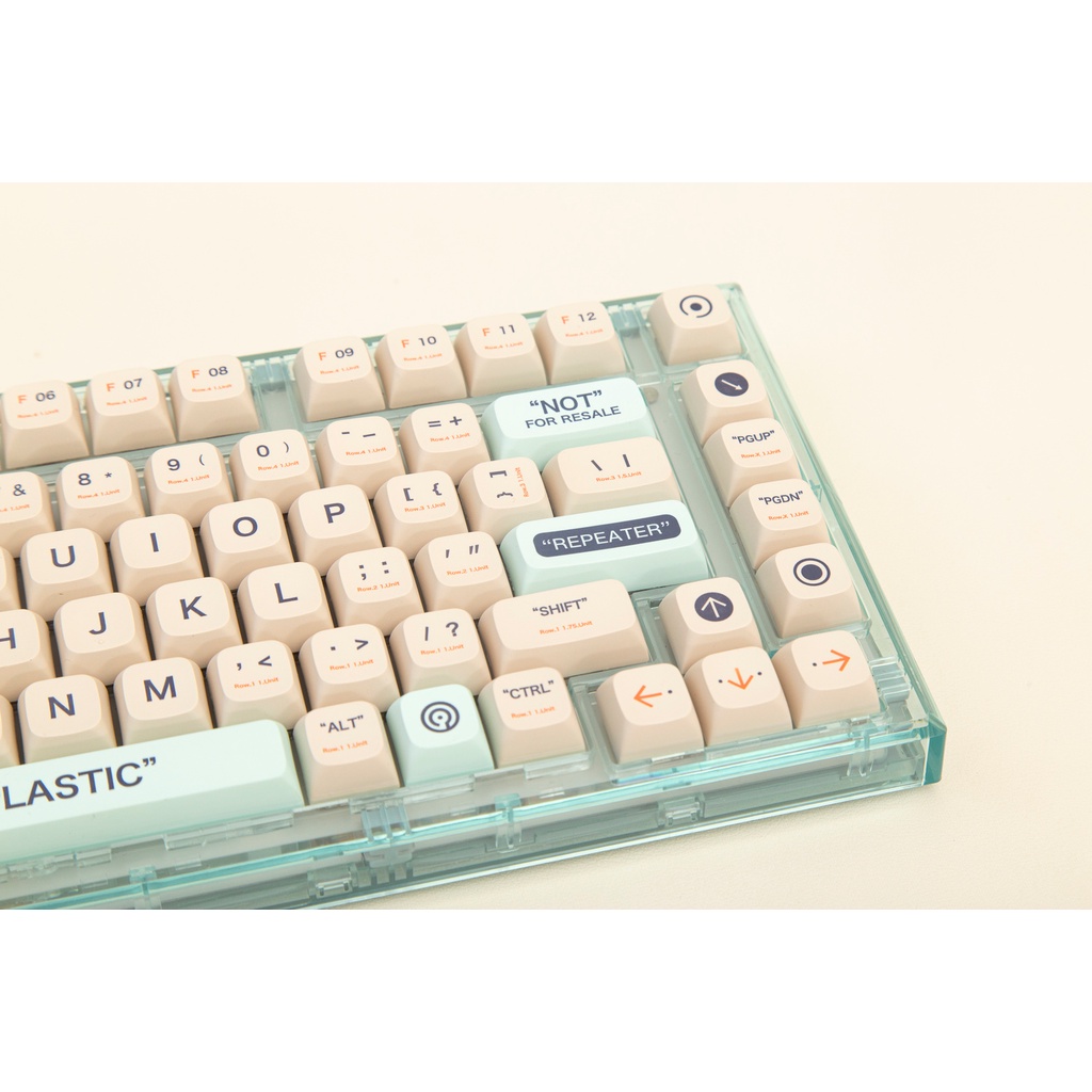 Mua 140 Phím Plastic Keycap XDA Hồ sơ retro PBT DYE SUB Bàn phím cơ học ...