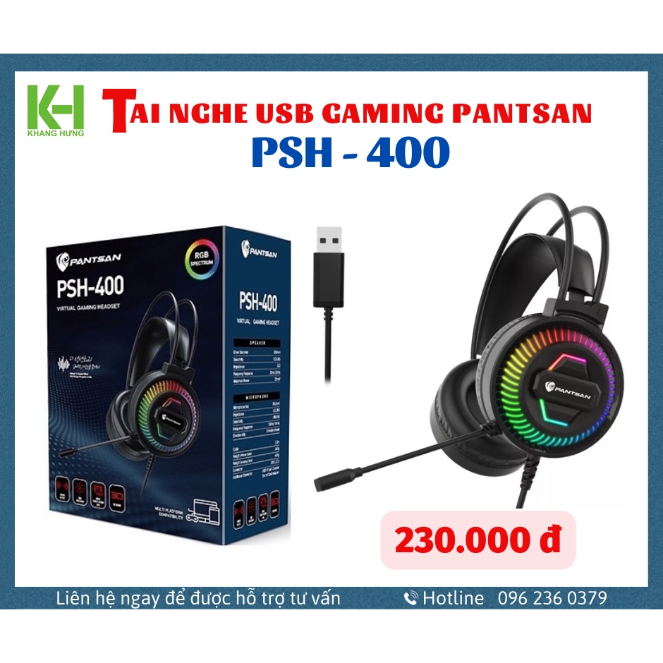 Tai nghe USB gaming Pantsan | Shopee Việt Nam