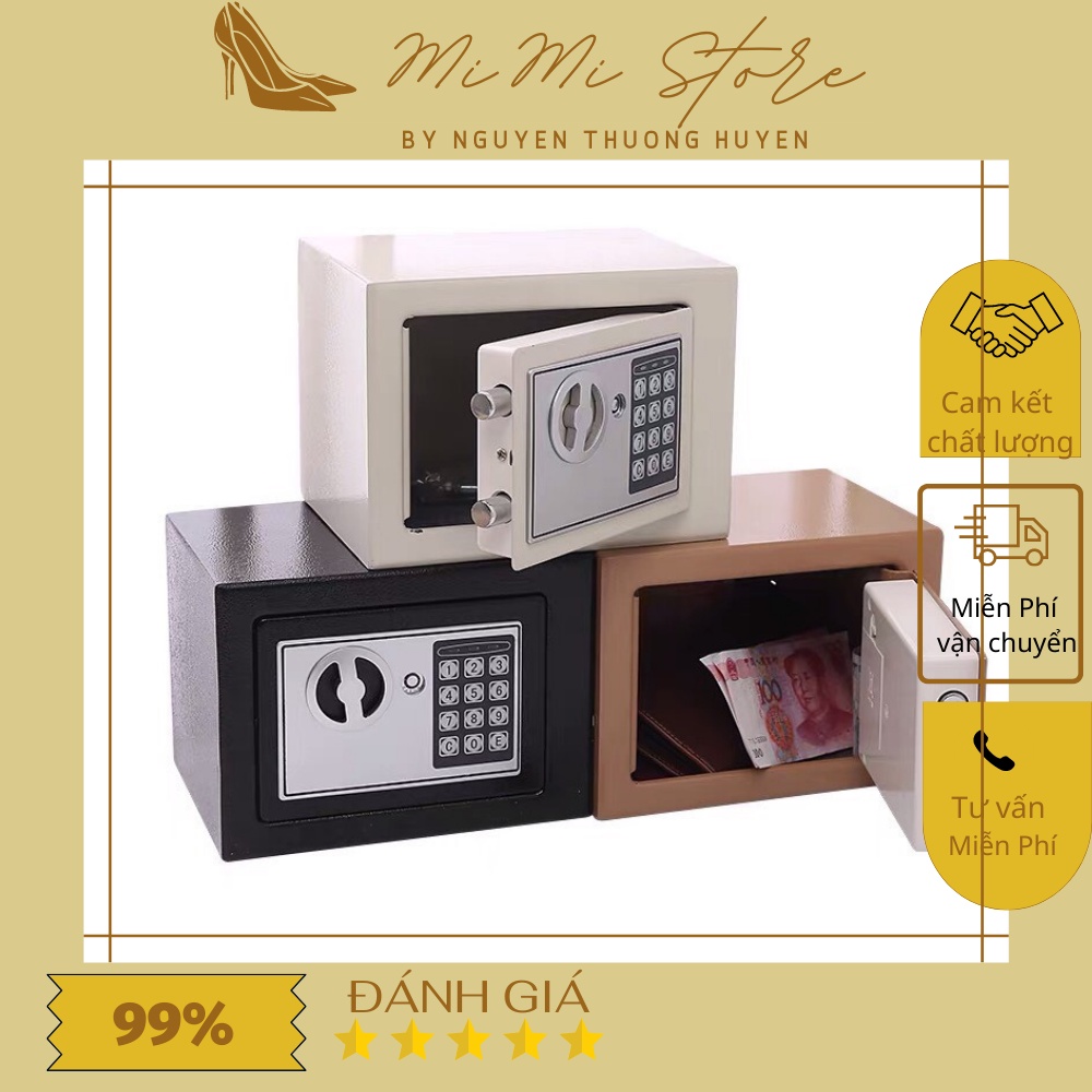 Mua Két sắt mini 17E chống cháy nổ có khoá điện tử an toàn mẫu mới 2022 ...