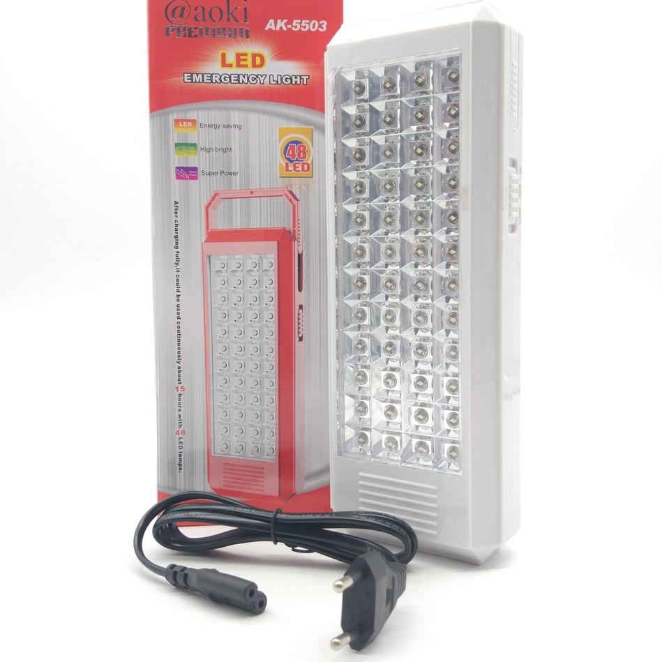 Hộp đèn LED khẩn cấp 48 bóng AK 5503 | Shopee Việt Nam