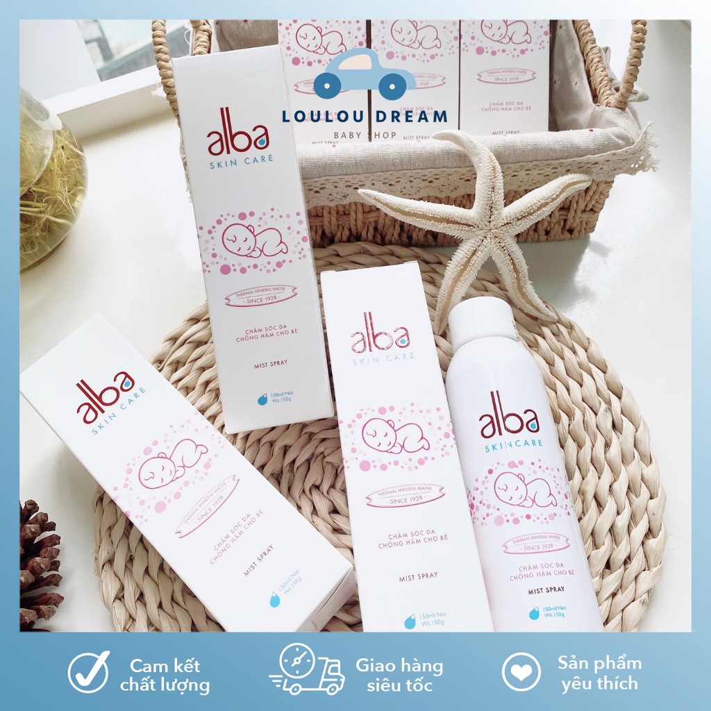 Mua Xịt khoáng trẻ em Alba Skin Care - Chống hăm khô rôm sẩy do bỉm ...