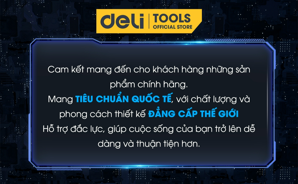 Deli Tools Official Store - Cửa Hàng Online Chính Hãng | Shopee Việt Nam