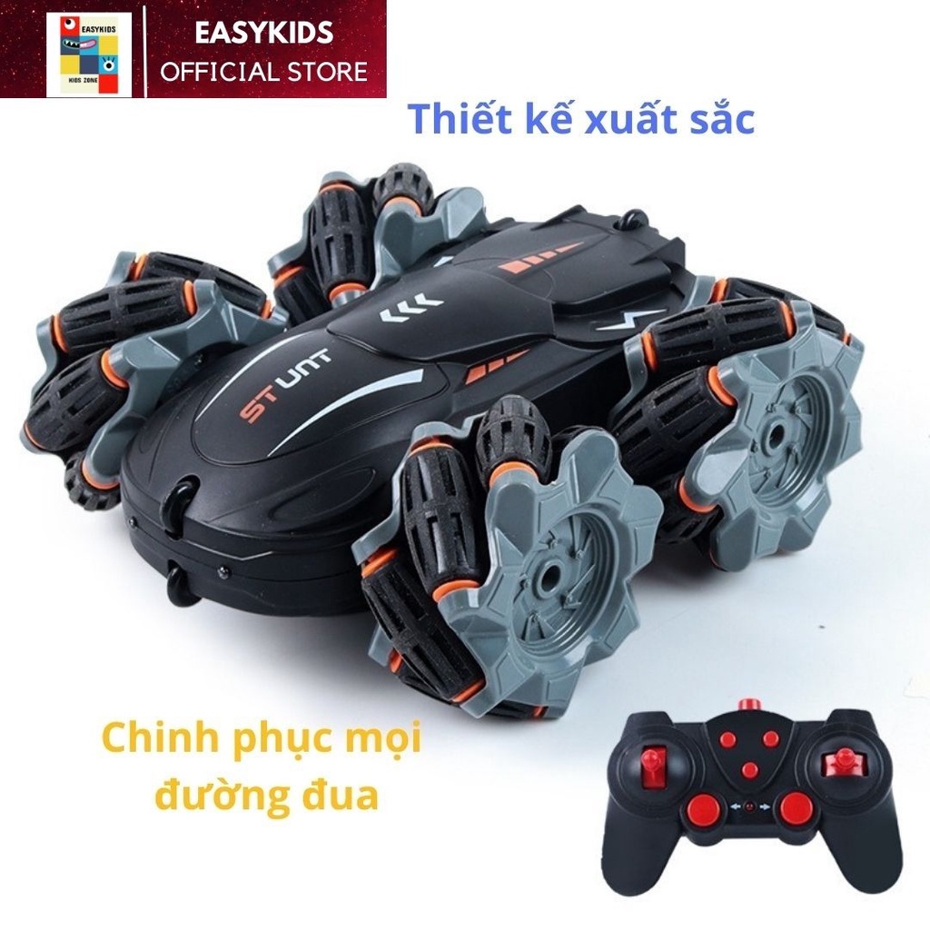 Mua [Siêu sale] Xe ô tô địa hình điều khiển từ xa Xoay 360 độ STUNT CAR ...