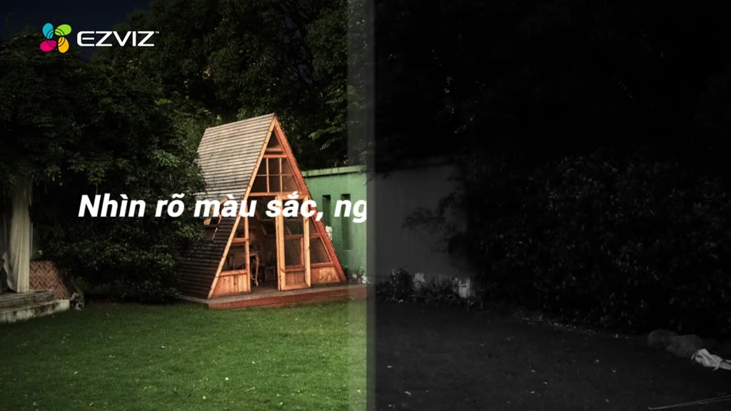 Camera wifi ngoài trời ezviz C3TN 3M 2k ( Quad HD ) siêu nét có màu ban ...