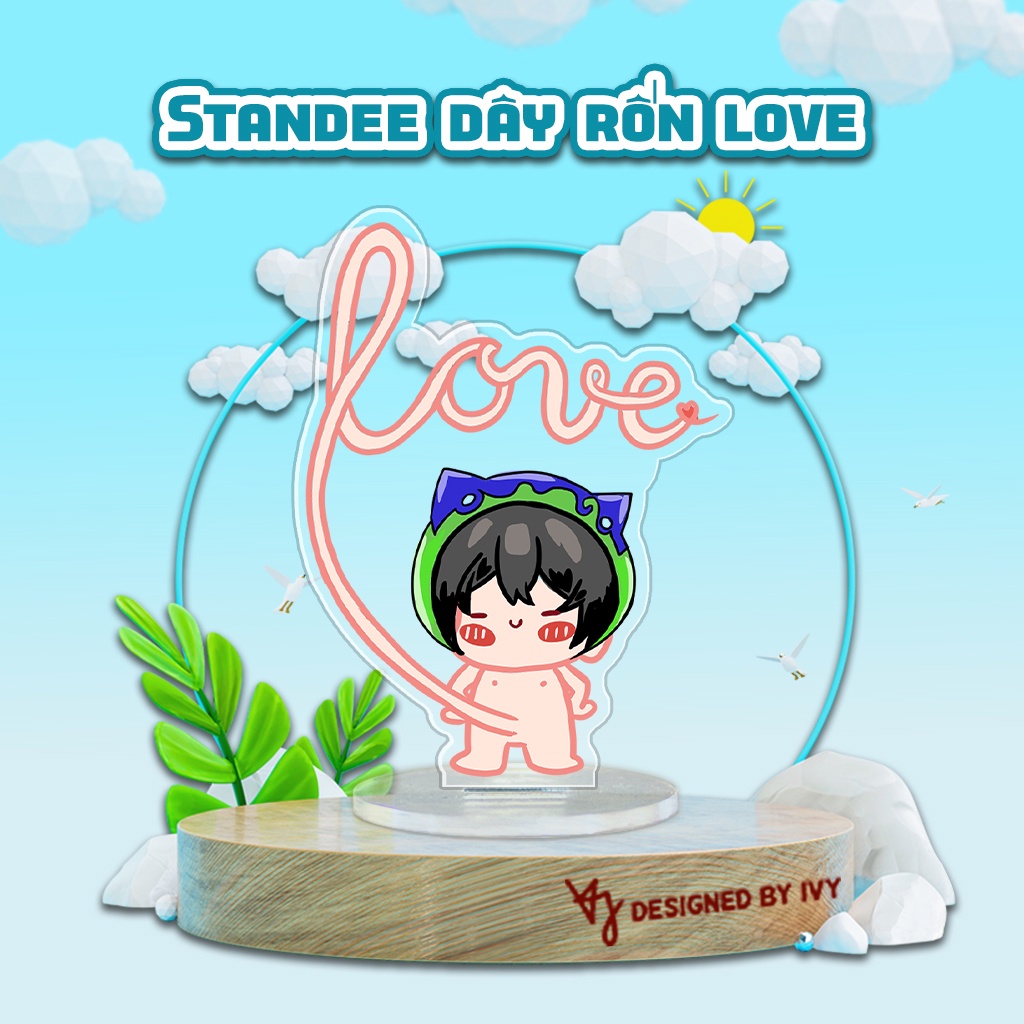 Mua Mô hình standee Love Chibi Anime Manga Game Genshin impact Jujutsu ...