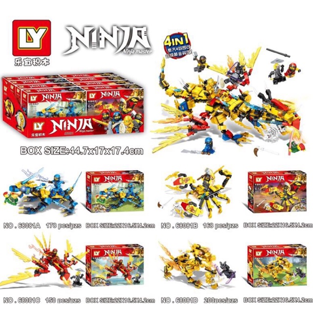 Trọn bộ lego Ninja master | Shopee Việt Nam