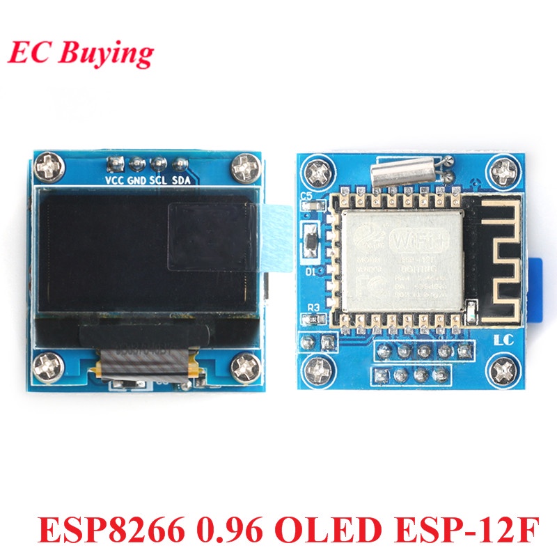 Mua Mô Đun Hiển Thị Đồng Hồ WiFi ESP8266 0.96 inch ESP-12F Giao Diện ...