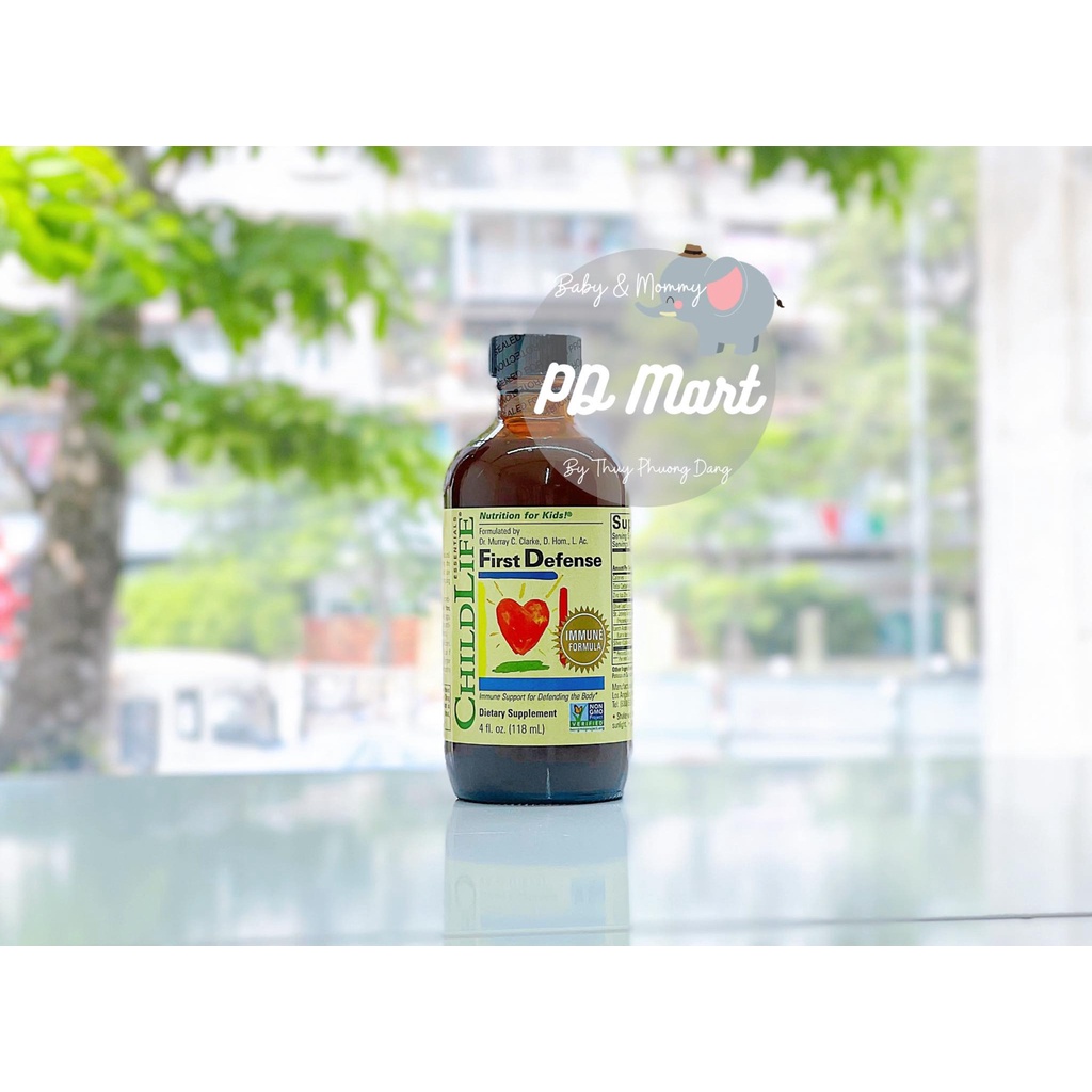Mua Bộ sản phẩm siro vitamin tổng hợp/tăng đề kháng/canxi/DHA Mỹ CHILDLIFE (6m+) - hàng chính ...
