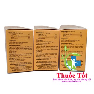 [ Chính Hãng ] Trà Boga Tra /Trà Bổ Gan Học viện Quân Y | Shopee Việt Nam
