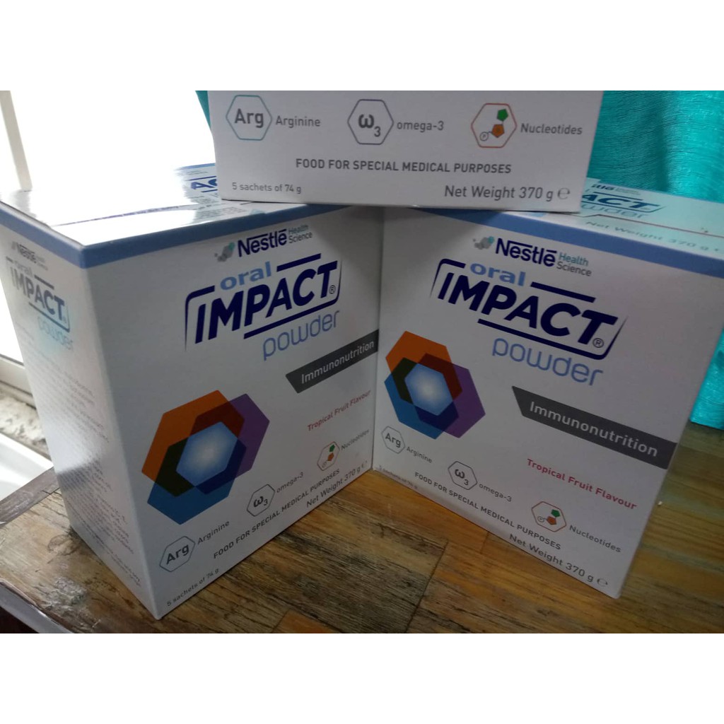 Sữa Oral Impact Powder từ Nestlé: dinh dưỡng cho bệnh nhân trước và sau ...