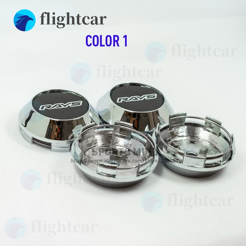 Mua Set 4 Nắp Đậy Trục Bánh Xe Kích Thước 68MM Chuyên Dụng Cho RAYS ...