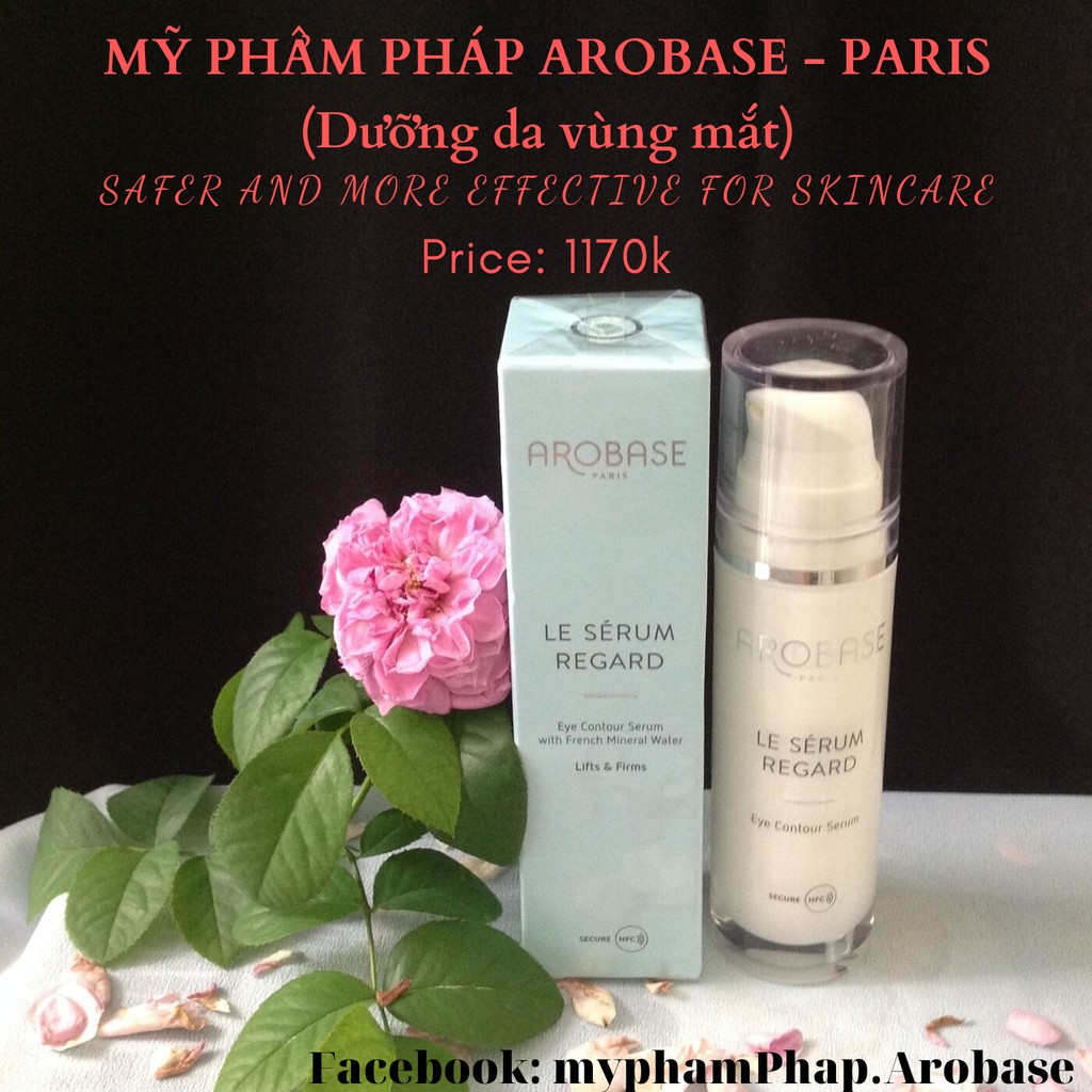 Mỹ phẩm Pháp Arobase Paris - Le Serum Regard (Dưỡng da vùng mắt ...